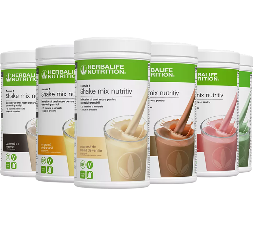 Herbalife Formula 1 Shake Mix Nutritiv - Inlocuitor de masa 550g – HerbaFit
