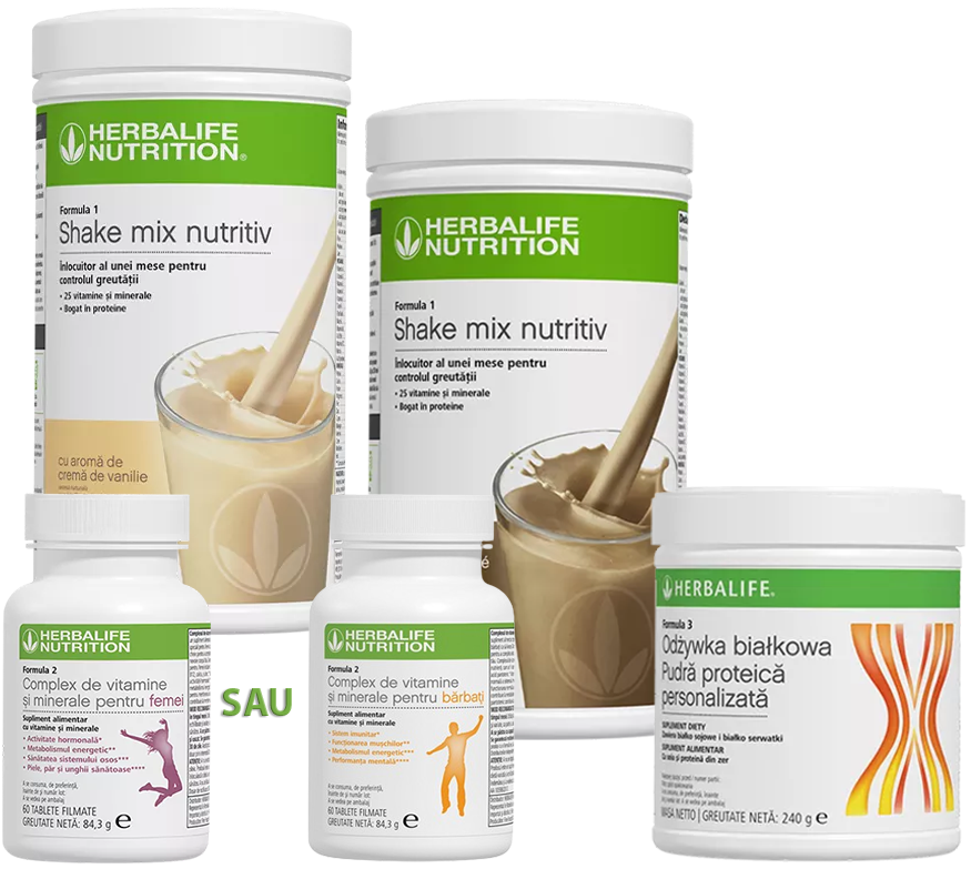 Herbalife – Pachet Start Nutritie Avansata – HerbaFit