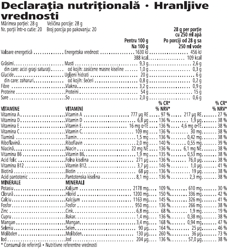 Protein Drink Mix Vegan Vanilie 550g Herbalife – HerbaFit